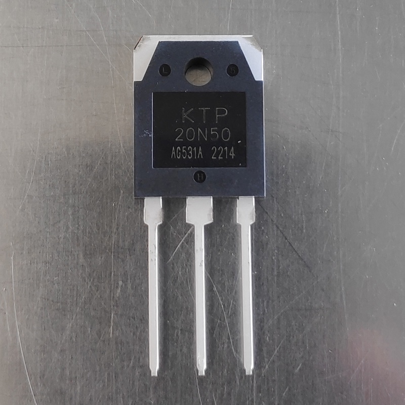 Transistor 20N50 KTP20N50 TR KTP20N50 P20N50 N-CHANNEL 20A 500V TO-3P ...
