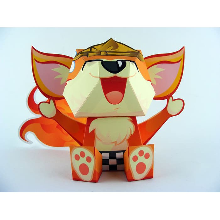 Diy Miniature Papercraft Balinese Kumi Firefox Dolls | Shopee Philippines