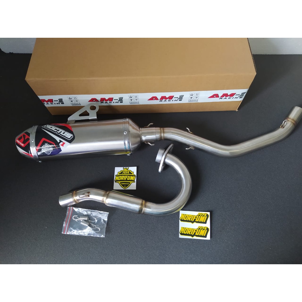 Racing Bending Exhaust Exhaust Norifumi Noctus T1 Klx150 Se Extreme Klx ...