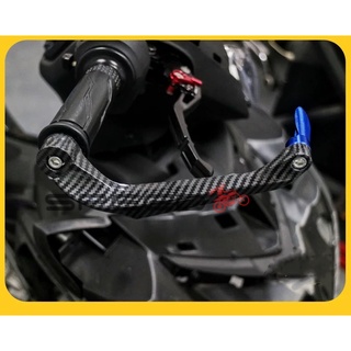 SpeedMOTO Motorcycle Carbon Brake Lever Guard Full Alloy Stainless ...