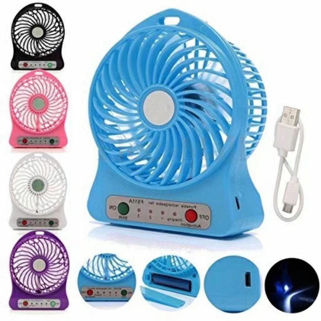 Rechargeable Portable Multifunctional Cooling Fan Mini Fan USB Mini Fan ...