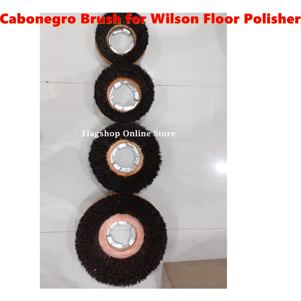 WILSON Floor Polisher Brush WITH Bracket Included (Cabo Negro) | Shopee ...