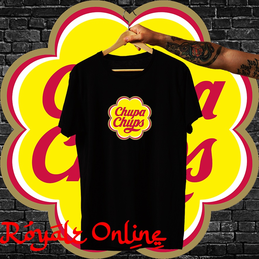 Chupachups Iconic Logo Graphic Shirt Front Print (Unisex For Men And ...