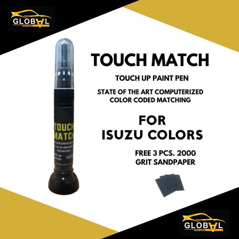 50 OFF VOUCHER】TOUCH MATCH FOR ISUZU Touch Up Paint Pen Scratch Remover ...