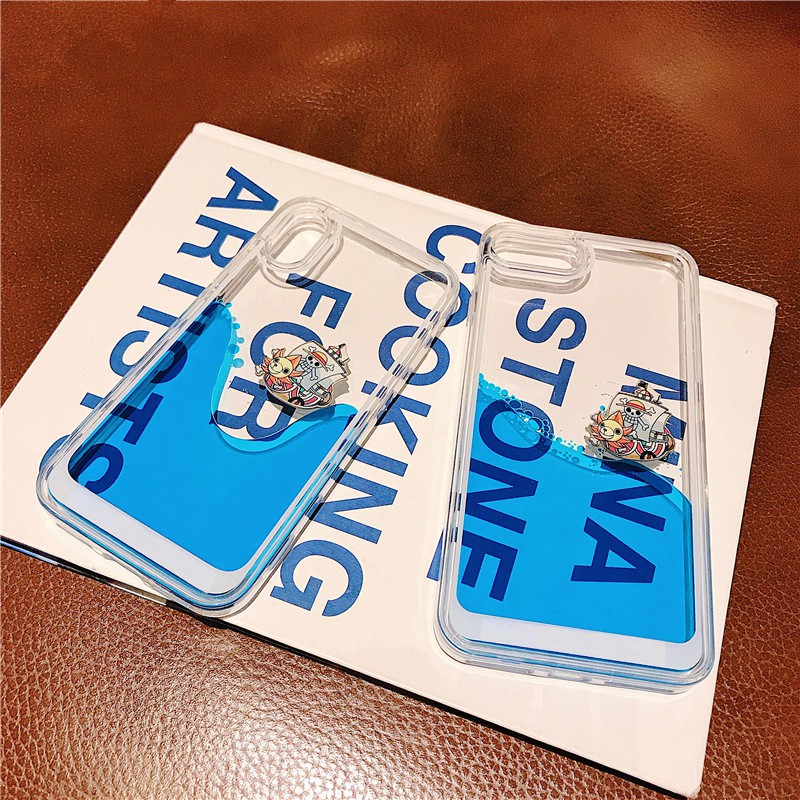 Luxury cartoon 3D swimming duck animal dynamic liquid phone case For ...