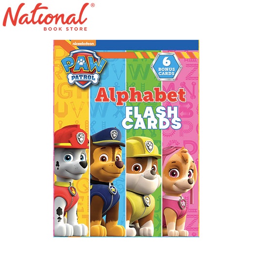 Alphabet Flash Cards Paw Patrol - Learning Aid for Kids | Shopee ...