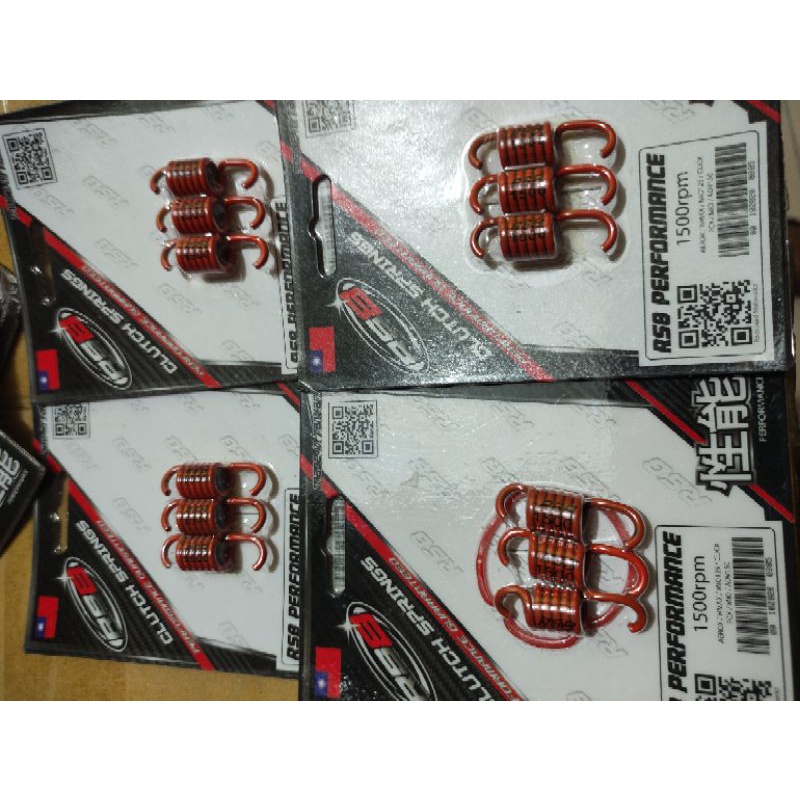 RS8 clutch spring 1500 rpm( nmax,aerox, click,pcx,adv,m3) | Shopee ...