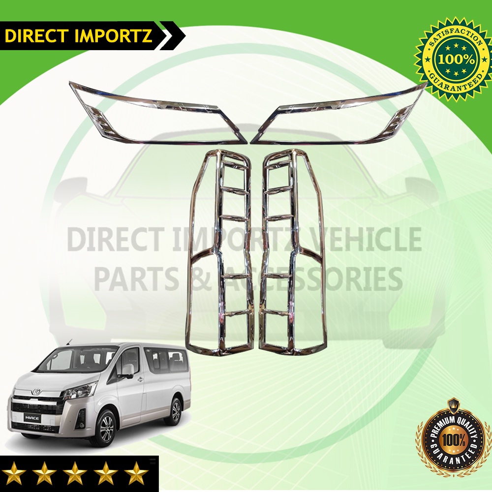 Toyota Hiace GL Grandia 2019 to 2022 Headlight and Taillight cover ...