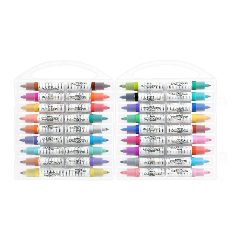 Miniso 12/24 Color Watercolor Pen Fineliner Drawing Coloring Art ...