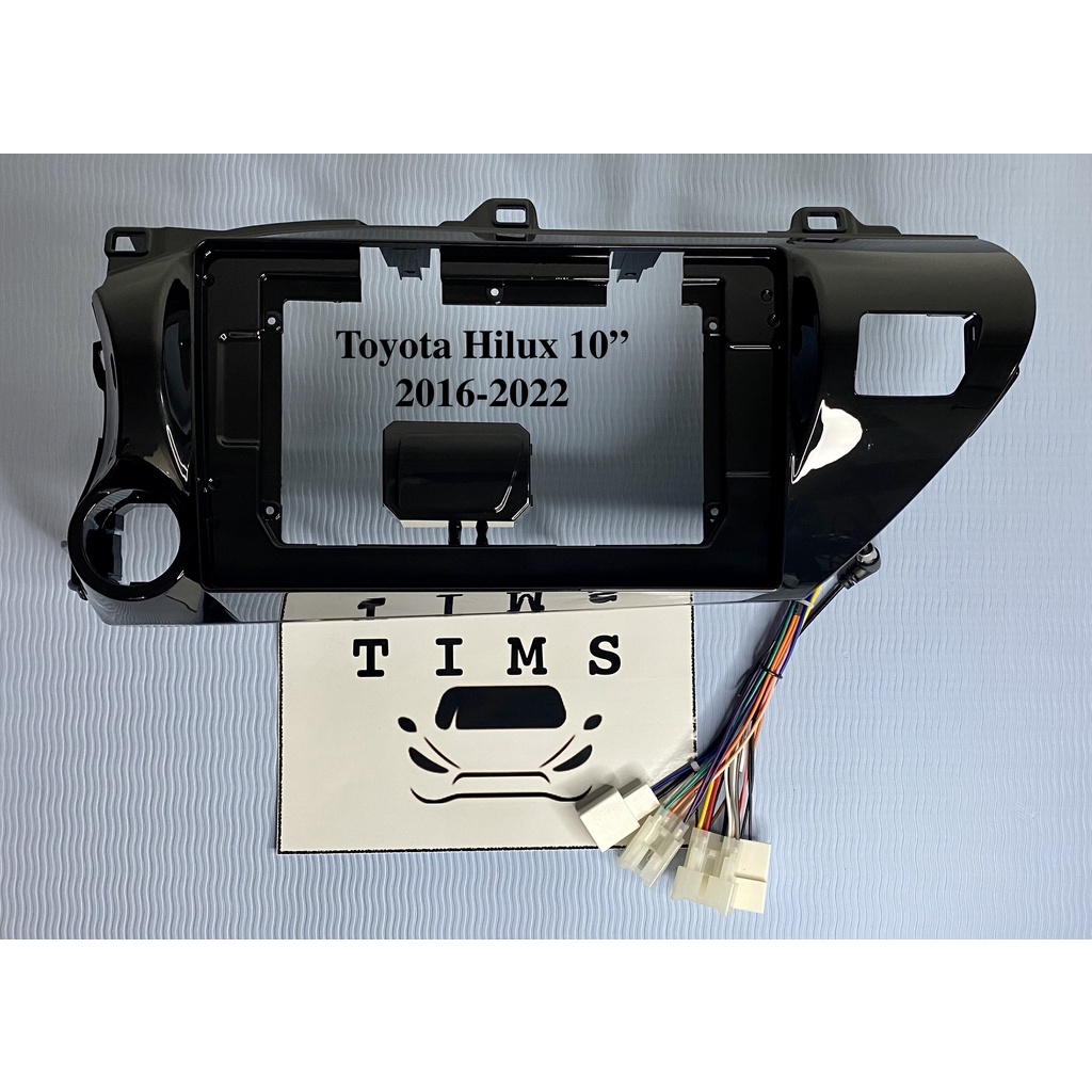 Android Head Unit/ Stereo Frame Panel Compatible for TOYOTA HILUX 2016 ...