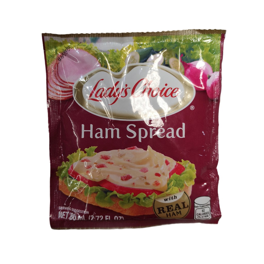 Lady's Choice Ham Spread 80ml | Shopee Philippines