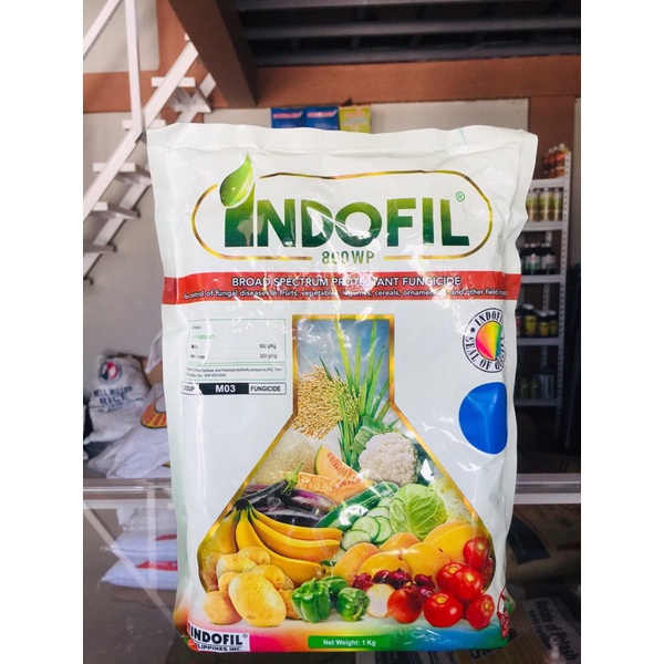 INDOFIL 800WP - Broad Spectrum Protectant Fungicide - 1kg | Shopee ...