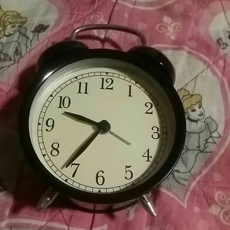 Alarm clock with bell IKEA color black | Shopee Philippines