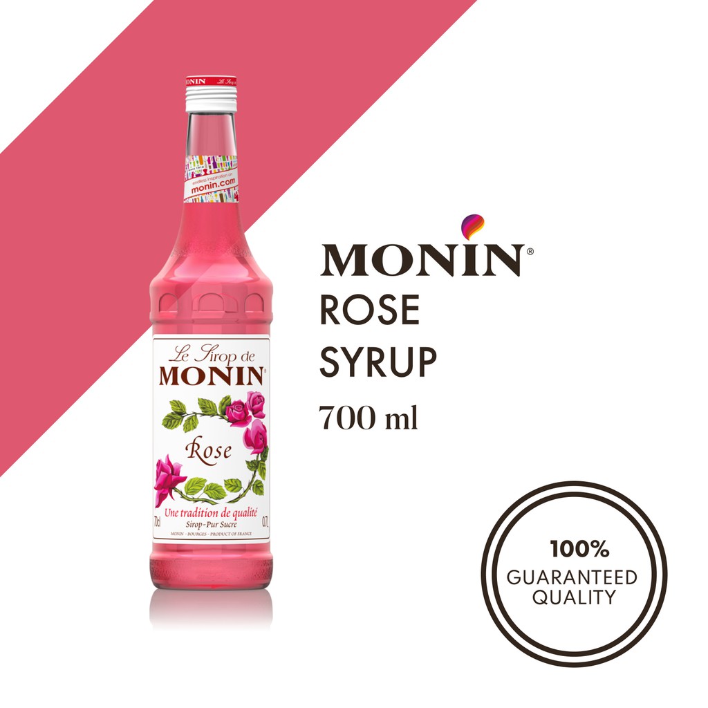 Monin Rose Syrup 700ml | Shopee Philippines