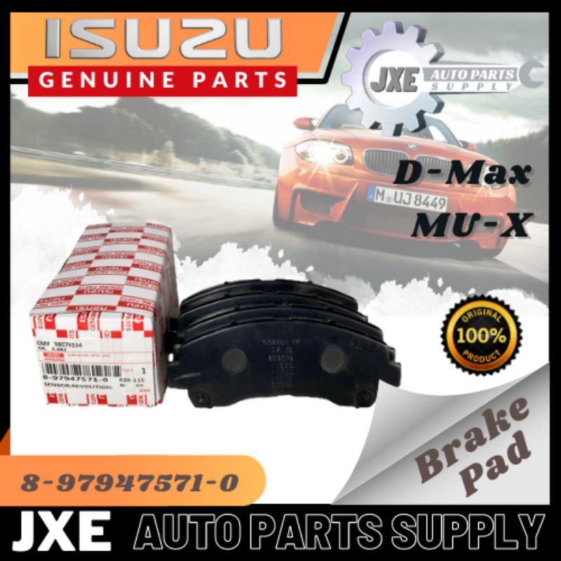 ISUZU Brake Pad for D-Max / MU-x / F-Max LS FRONT(8-97947571-0) HIGH ...