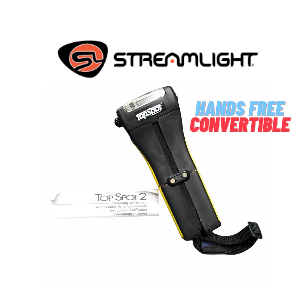 Top Spot 2 Streamlight Flashlight Convertible Hands Free Flashlight ...