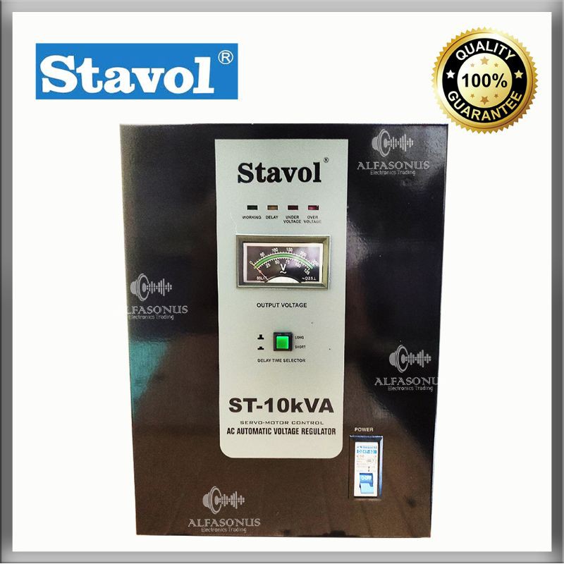 Stavol ST-10KVA / SVC-10KVA / SVC-10000VA / 10000W / 10000 Watts AVR ...