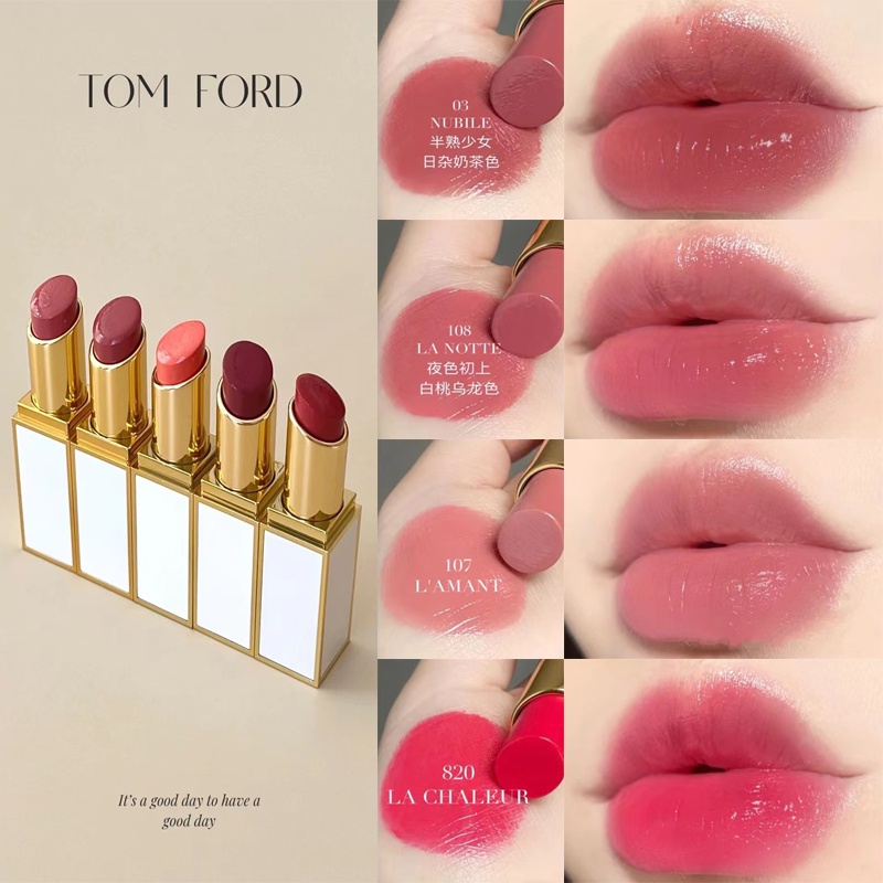 Tom Ford White Thin Tube Lipstick Lipstick Sample TF Matte Lipstick ...