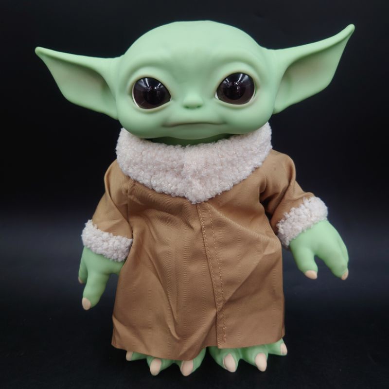 Baby Yoda Model Big 27 Cm Standing With Legs Very Beautiful Work Head ...