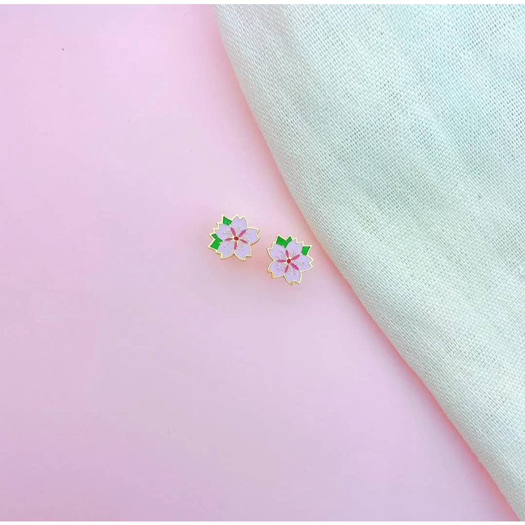 Hypoallergenic De Roscas Earrings Screw Back Nature Collection | Shopee ...