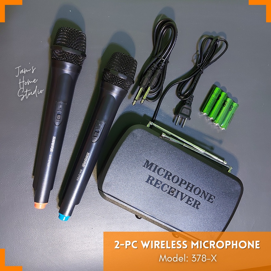 2-piece Wireless Microphone Set | Shopee Philippines