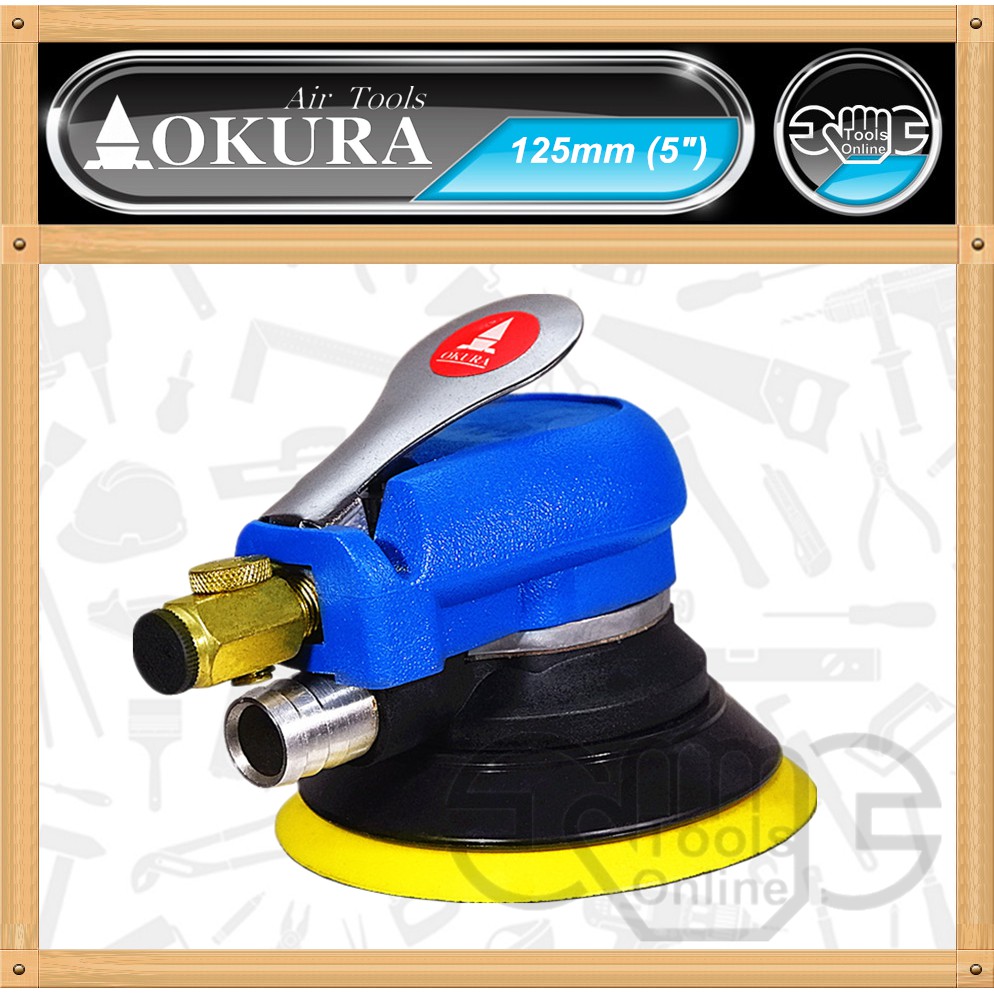 OKURA 5 Inch Air Sander Model OK-50S Sanding 5 | Shopee Philippines