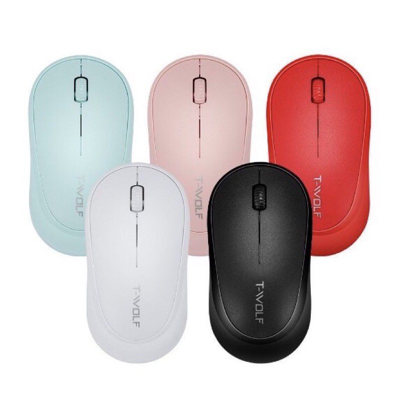 T-wolf wireless mouse with nano reciever | Shopee Philippines