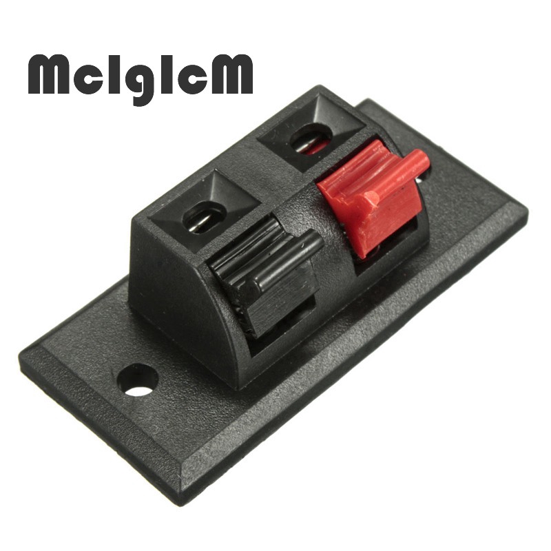 Speaker Terminal Connector Positions Audio Push Spring Load | Shopee ...