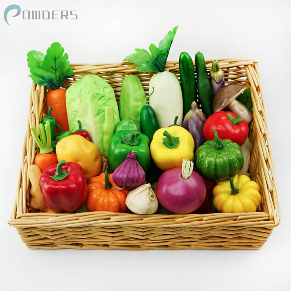 Simulated Vegetable Artificial Foods Fake Vegetable Model Home Decor ...