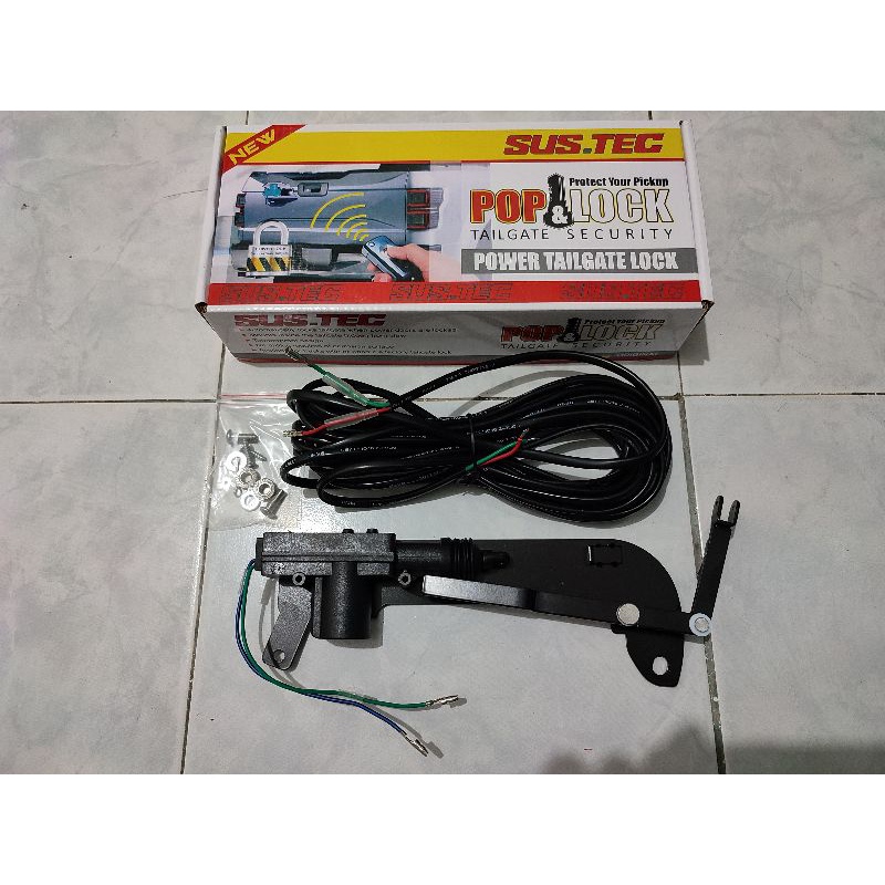 SUS.TEC TAILGATE LOCK FIT 2016-2024 REVO/E/CONQUEST/GR | Shopee Philippines