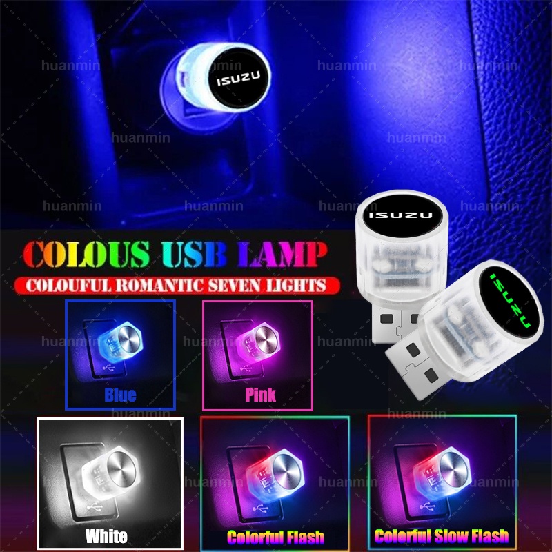 ISUZU Mini USB Led Light Car Flashing Atmosphere Light Multifuntion ...
