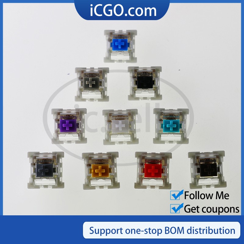 10Pcs Outemu Switches mechanical keyboard black key switch for CIY ...