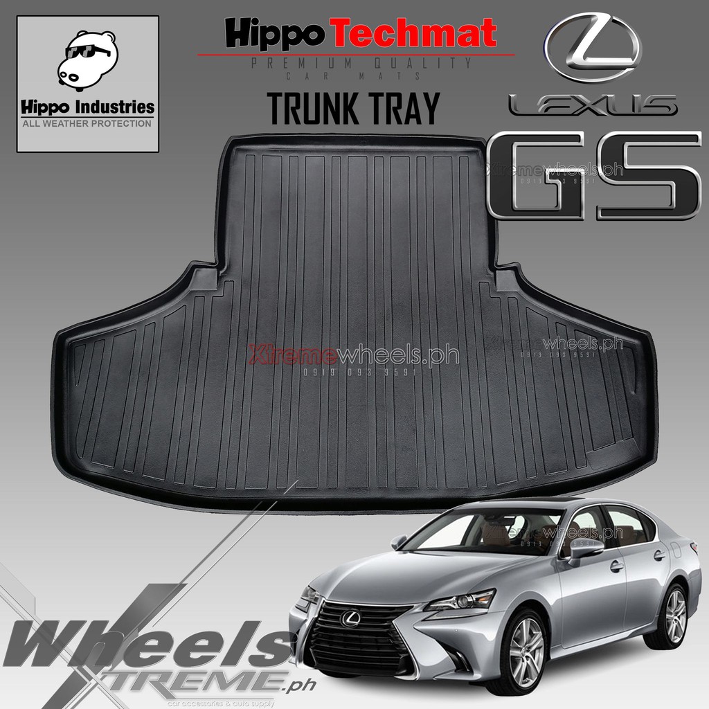 Lexus GS 2012-2021 ( Cargo Tray Only ) Deep Dish matting Hippo Brand ...