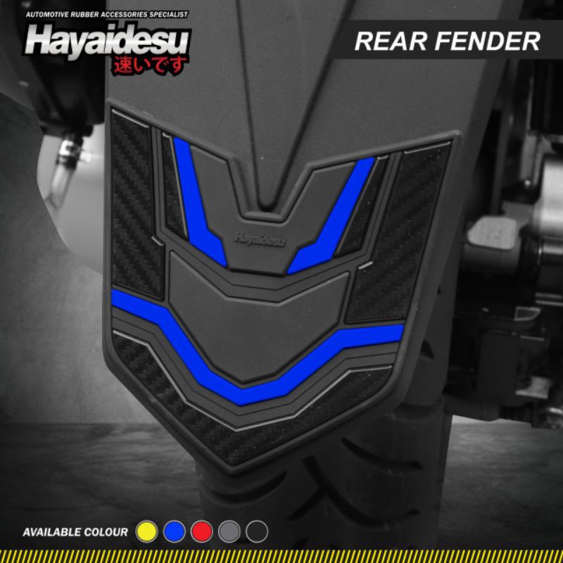 Hayaidesu PCX 160 Body Protector Rear Fender Cover | Shopee Philippines