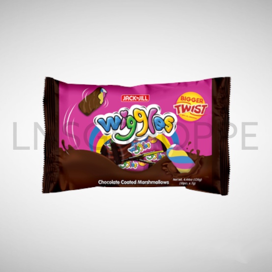 Wiggles Choco Coated Marshmallows 7g X 18's | Shopee Philippines