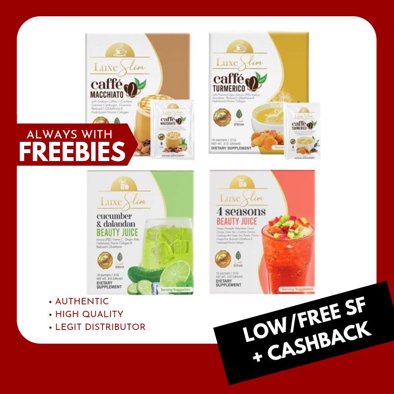 LUXE SLIM Caffe Turmerico and Caffe Macchiato Coffee Drink | Shopee ...