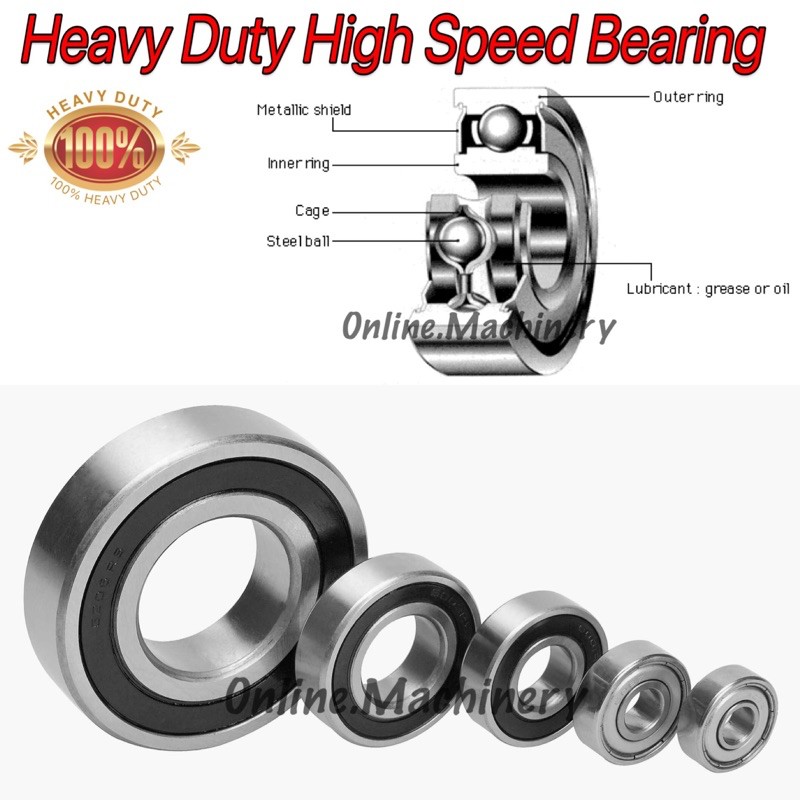 Heavy Duty HIGH SPEED BEARING 606 607 608 609 626 627 628 629 6001 6002 ...