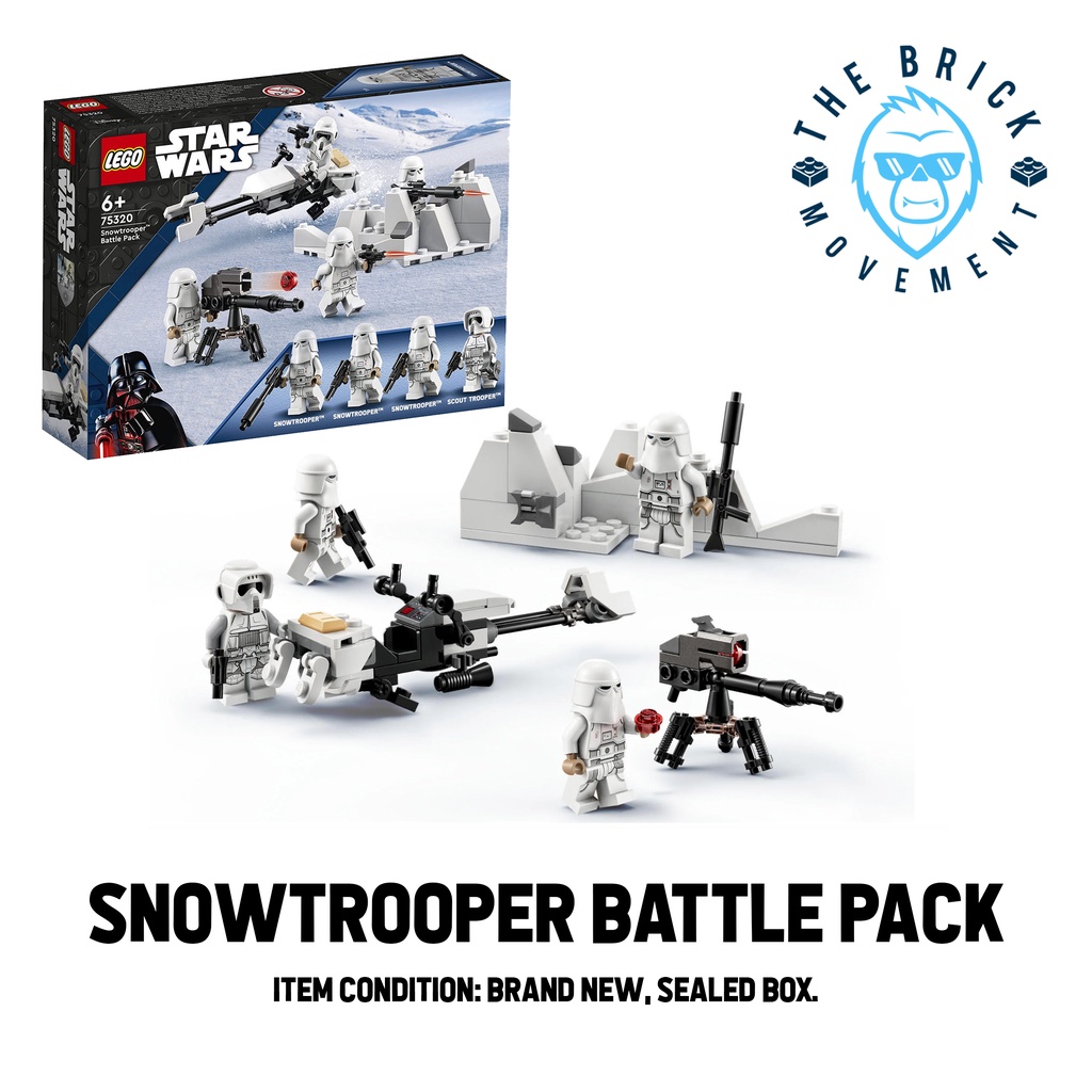 LEGO® STAR WARS 75320 Snowtrooper Battle Pack Set | Shopee Philippines