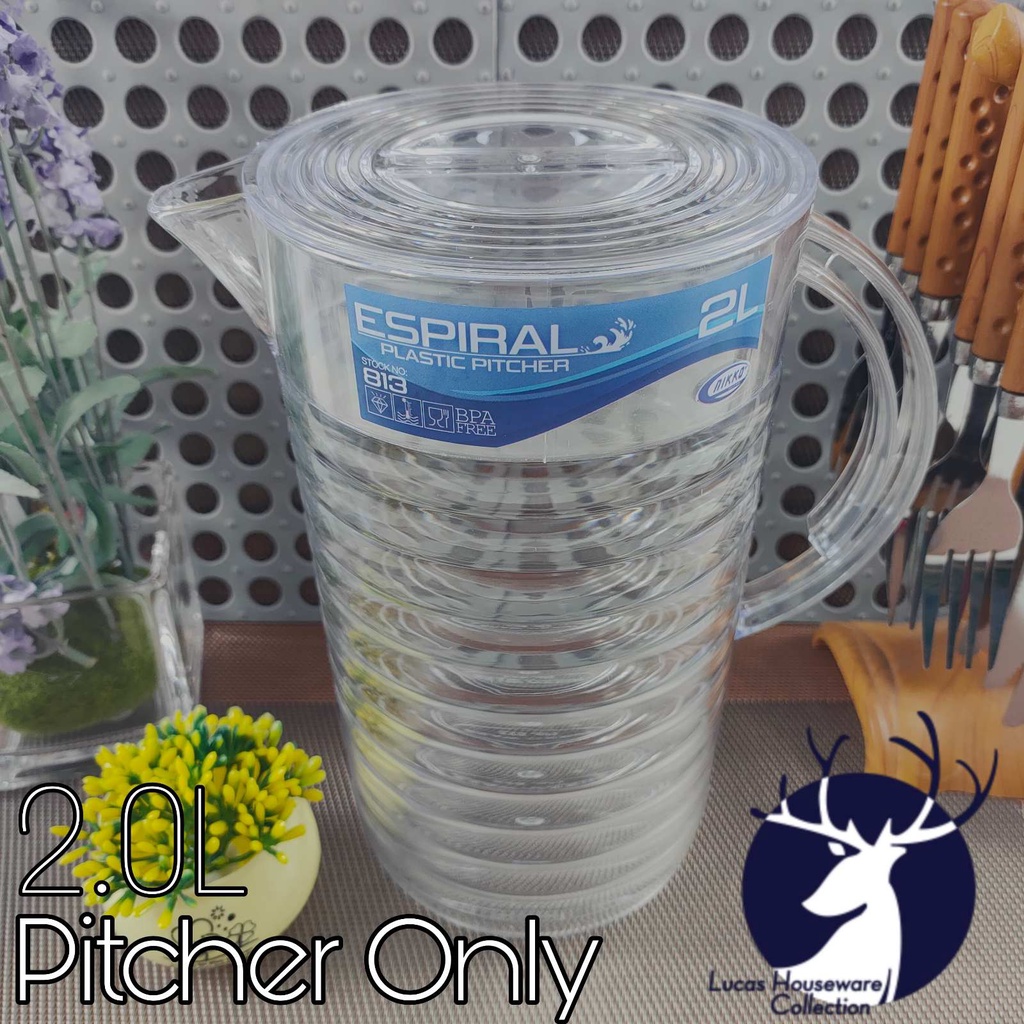 2.0 LITERS WATER PITCHER / PITCHER SET / 8oz TUMBLER / 10oz TUMBLER ...