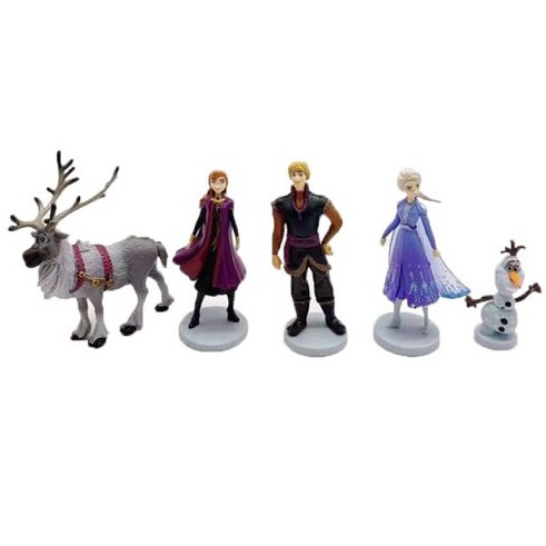 Frozen 2 Elsa Anna Princess set of 5 Mini Figure | Shopee Philippines