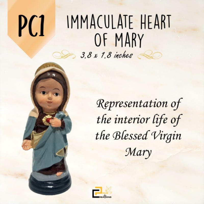 Chibi Mary - Immaculate Heart of Mary | Shopee Philippines