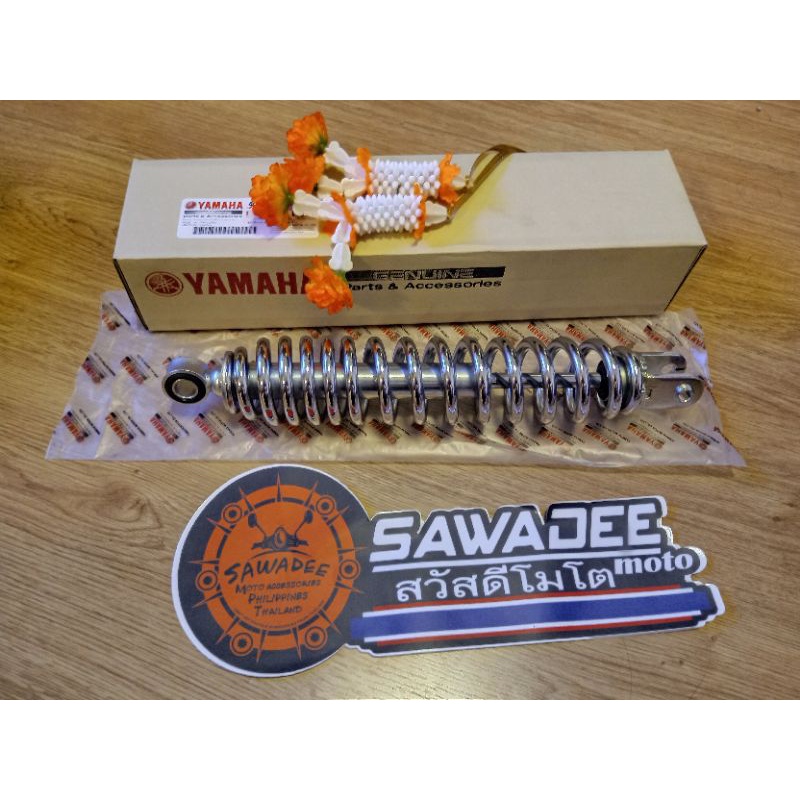 mio fino stock rear shock (4d0 yamaha genuine) | Shopee Philippines