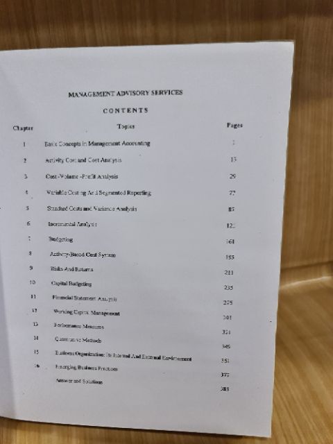 Comprehensive Reviewer in MANAGEMENT ADVISORY SERVICES By:Bobadilla ...