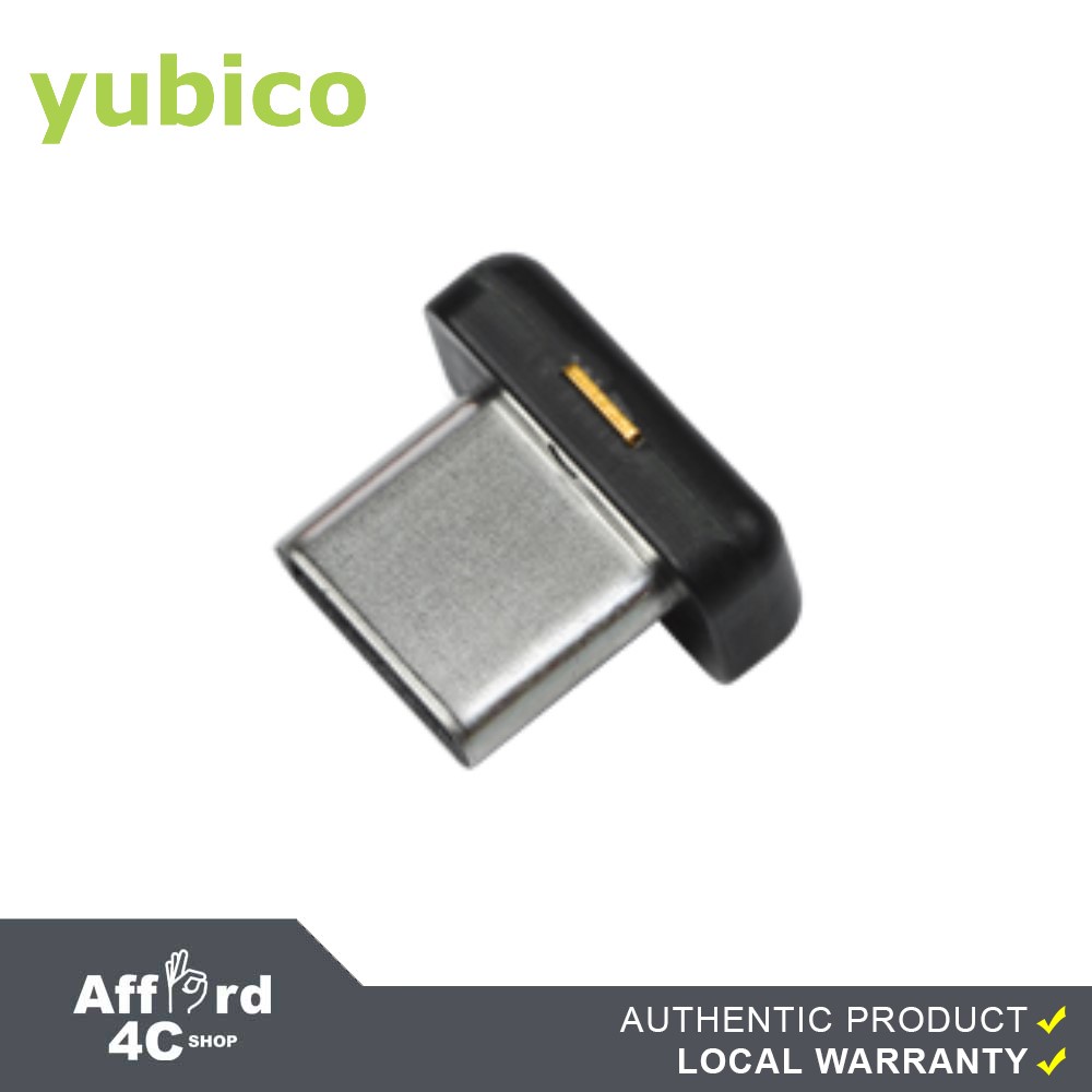 Yubico Yubikey 5c Nano Two Factor Authentication Usb Security Key