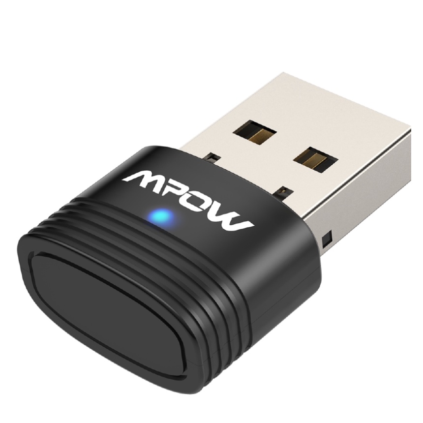 MPOW BH456 Bluetooth 5.0 Wireless USB Adapter Transmitter Receiver 2 in ...