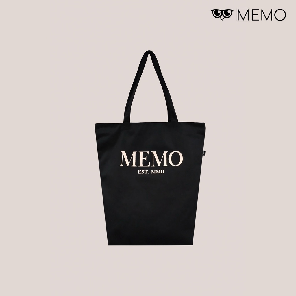 Memo Tote Bag For Men (Black) | Shopee Philippines