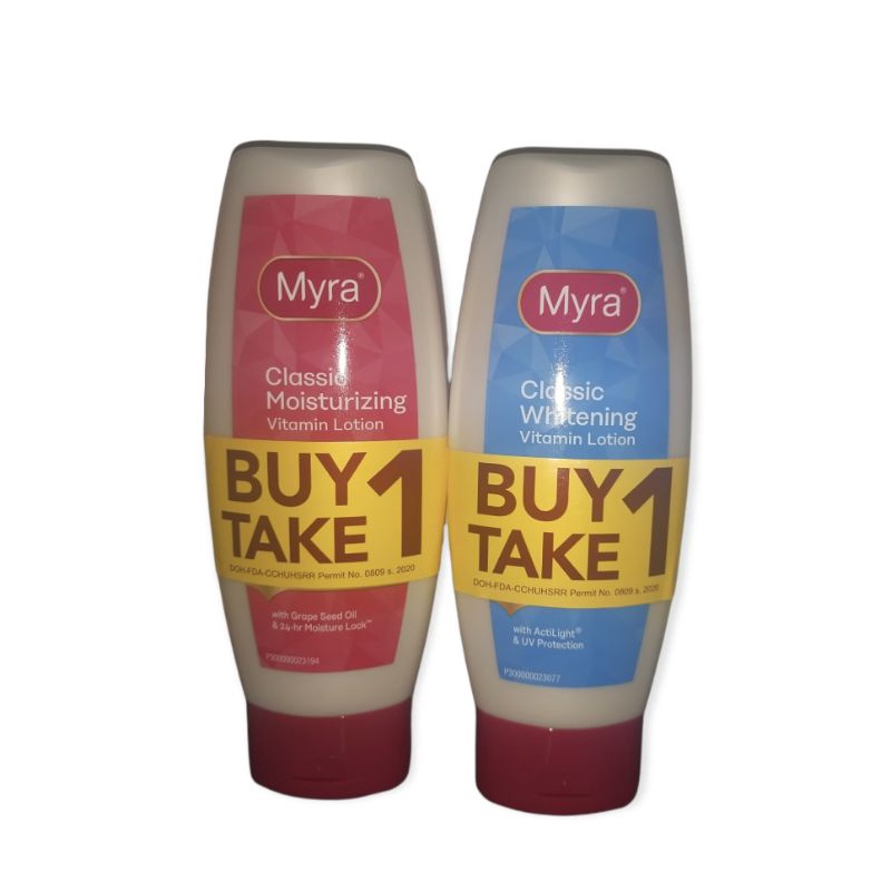 MYRA CLASSIC VITAMIN LOTION B1T1 (200ml) | Shopee Philippines