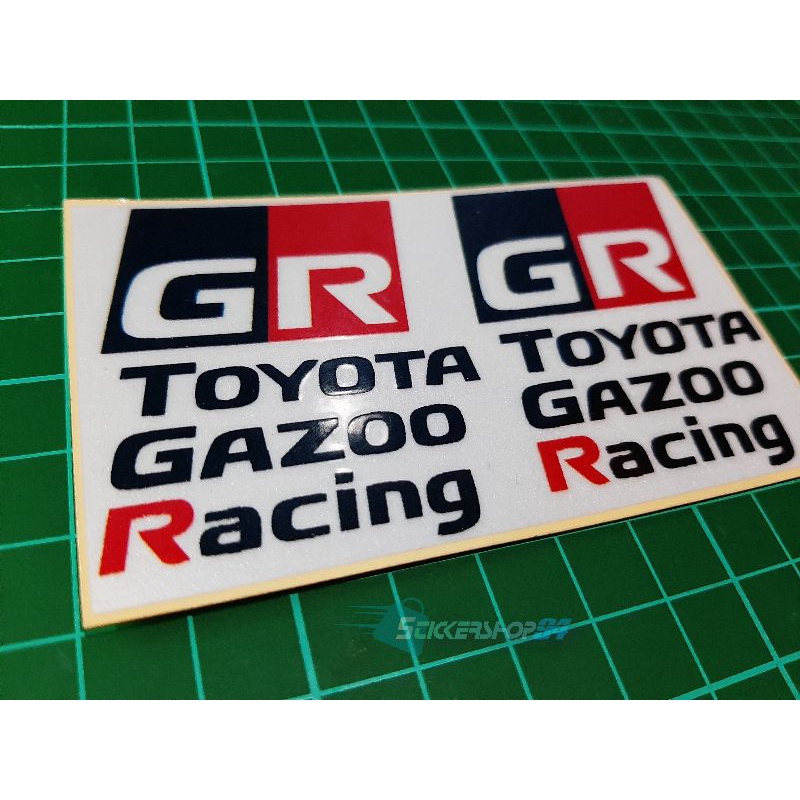 Toyota GR gazoo racing Sticker | Shopee Philippines