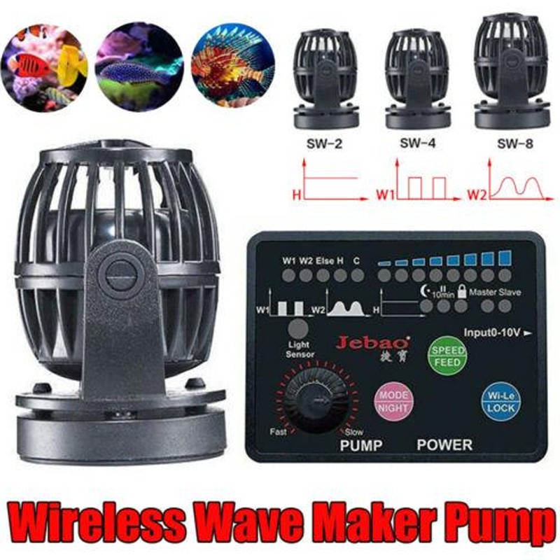 【Aquarium】 Wave Maker Pump SW-2 SW-4 SW-8 Marine Coral Reef Aquarium ...