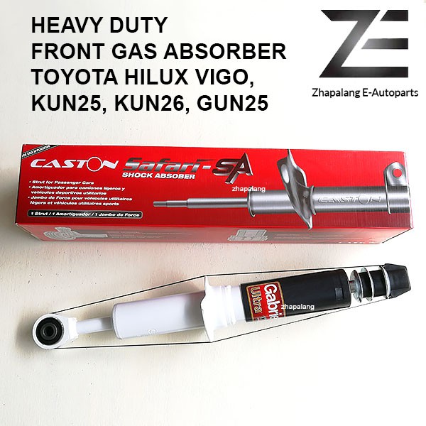 Gabriel/Caston Front Gas Shock Absorber Toyota Hilux Vigo, KUN25, KUN50, KUN26, GUN125, Fortuner ...